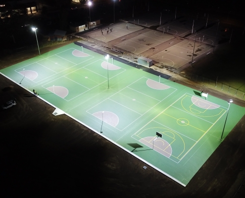 Netball Court Construction Specialist Builders | Court Craft