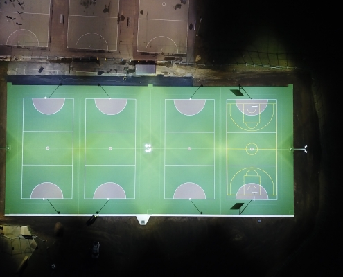 Forbes Netball- Four new netball courts built by Court Craft | Court Craft